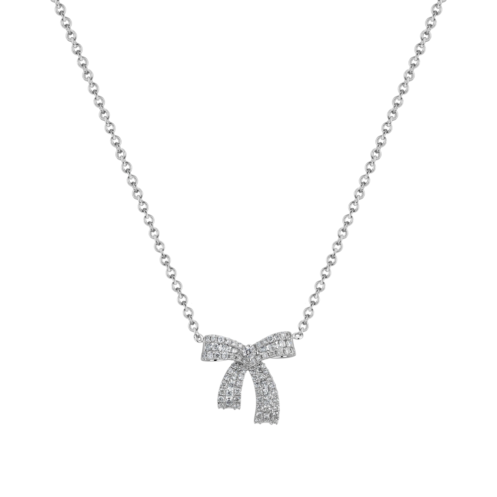 Diamond necklace Cute Ribbon | ALO