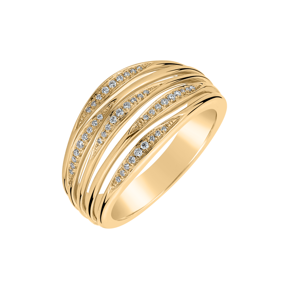 Diamond ring Mellow Sparkle | ALO